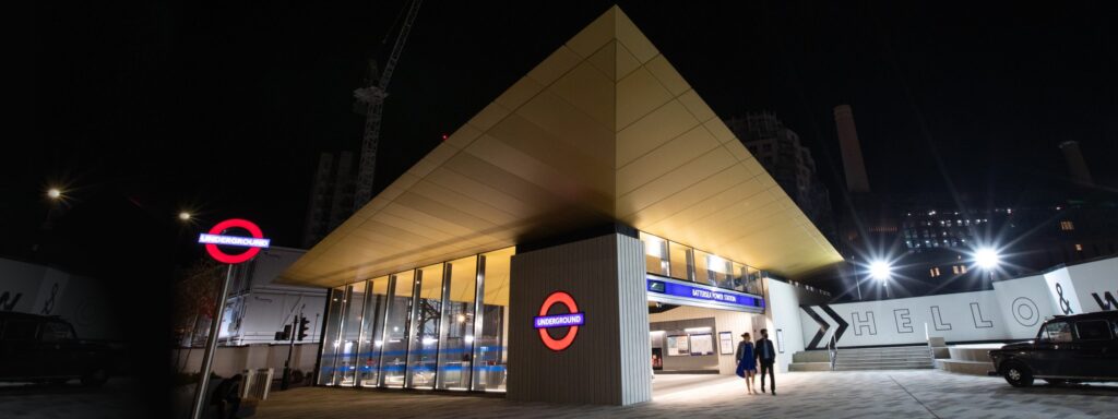 Northern Line Extension - Delmatic | the lighting management company